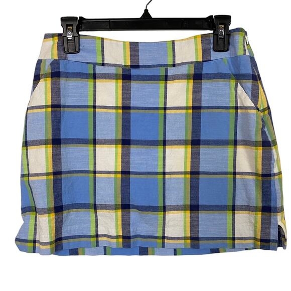 Loudmouth | Shorts | Loudmouth Ladies Blue Yellow Plaid Golf Active ...